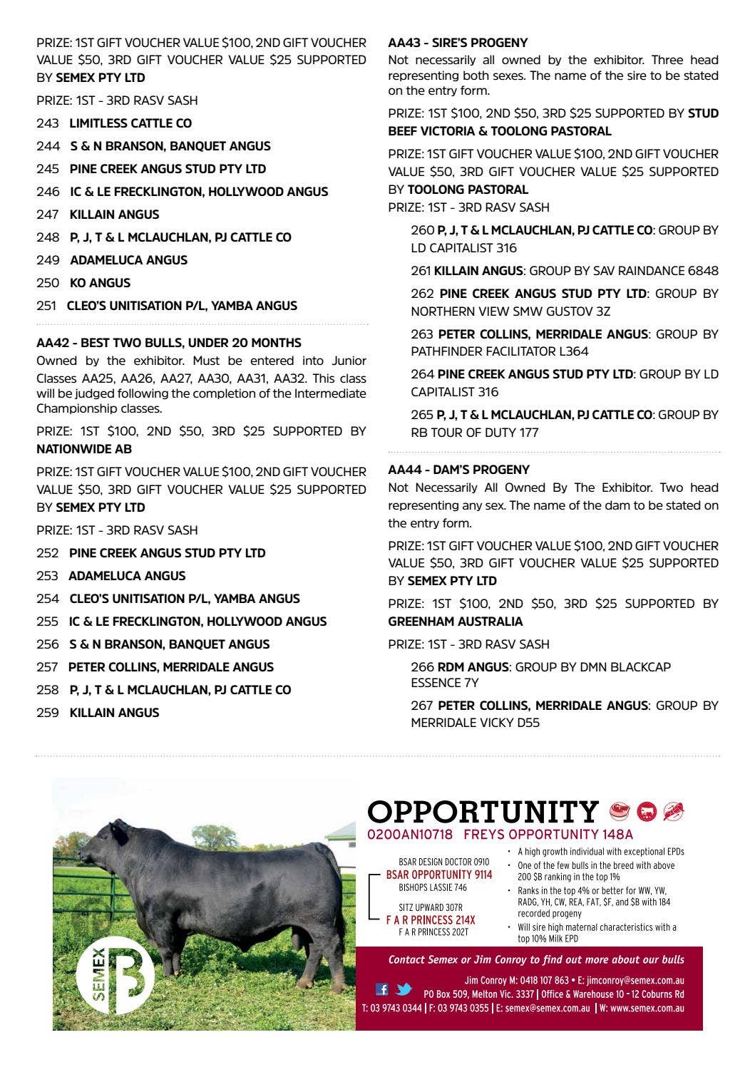 2019 Angus Melbourne Feature Show Judging Catalogue by Angus Australia ...