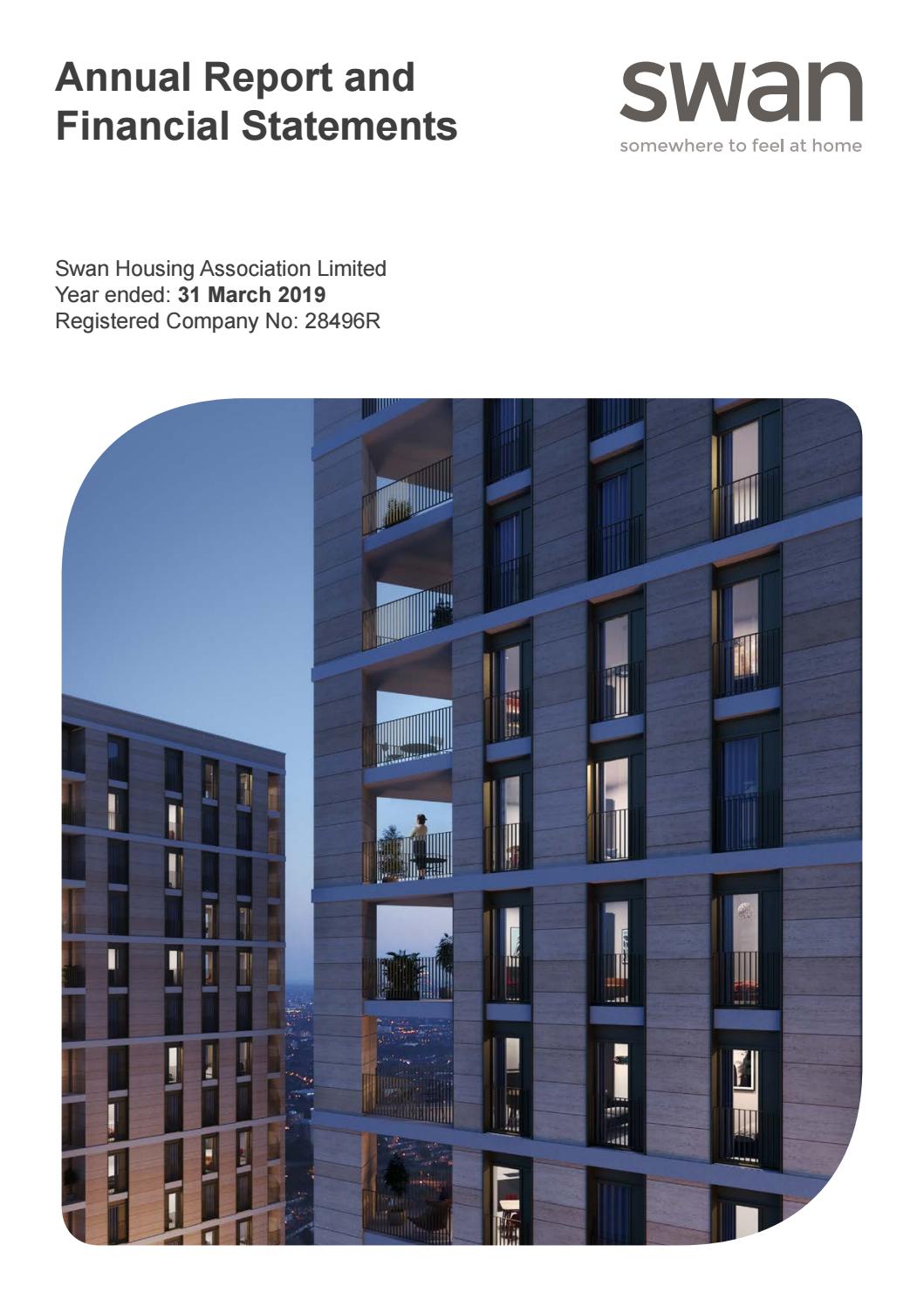 Swan Housing Association Annual Report and Financial Statements 2018 ...