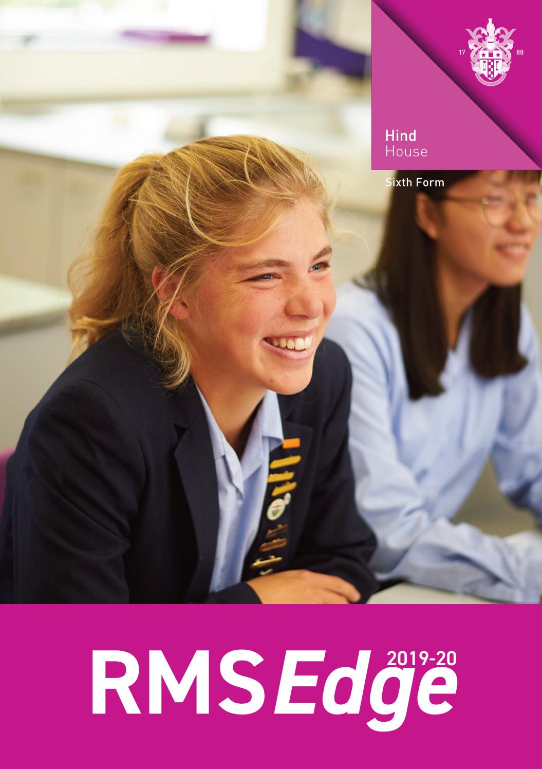 RMS Edge 2019-20 by RMS for Girls - Issuu