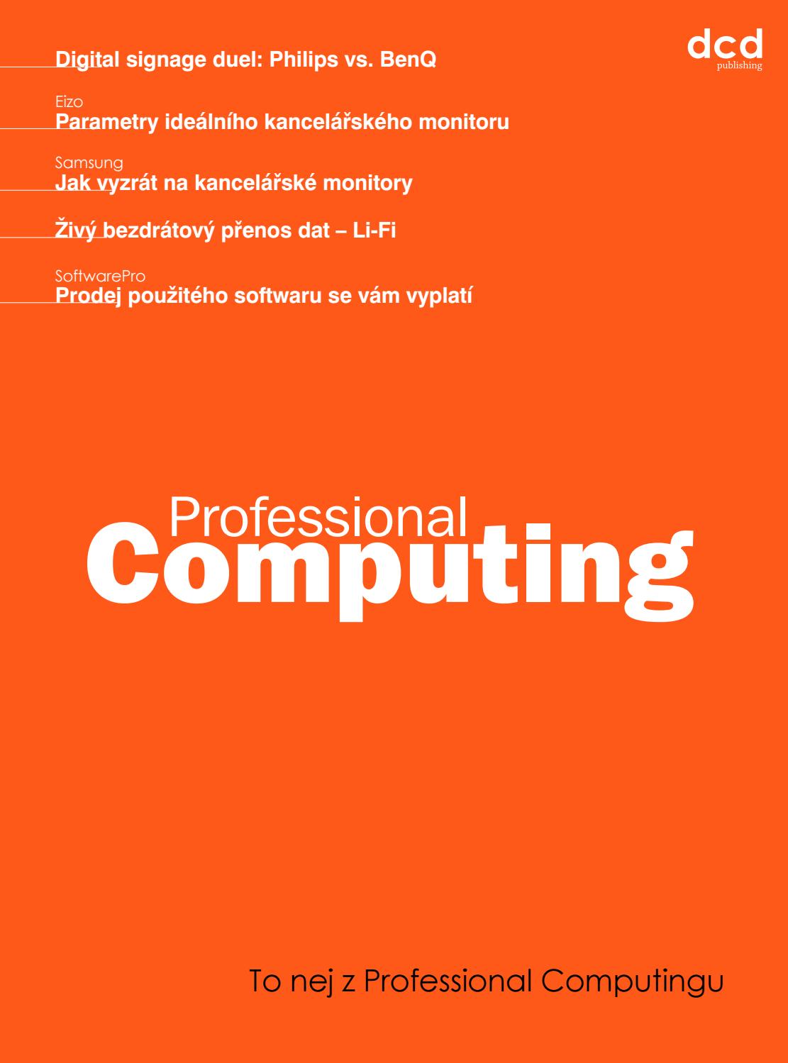 Professional Computing (9/2019) by DCD Publishing s.r.o. - Issuu