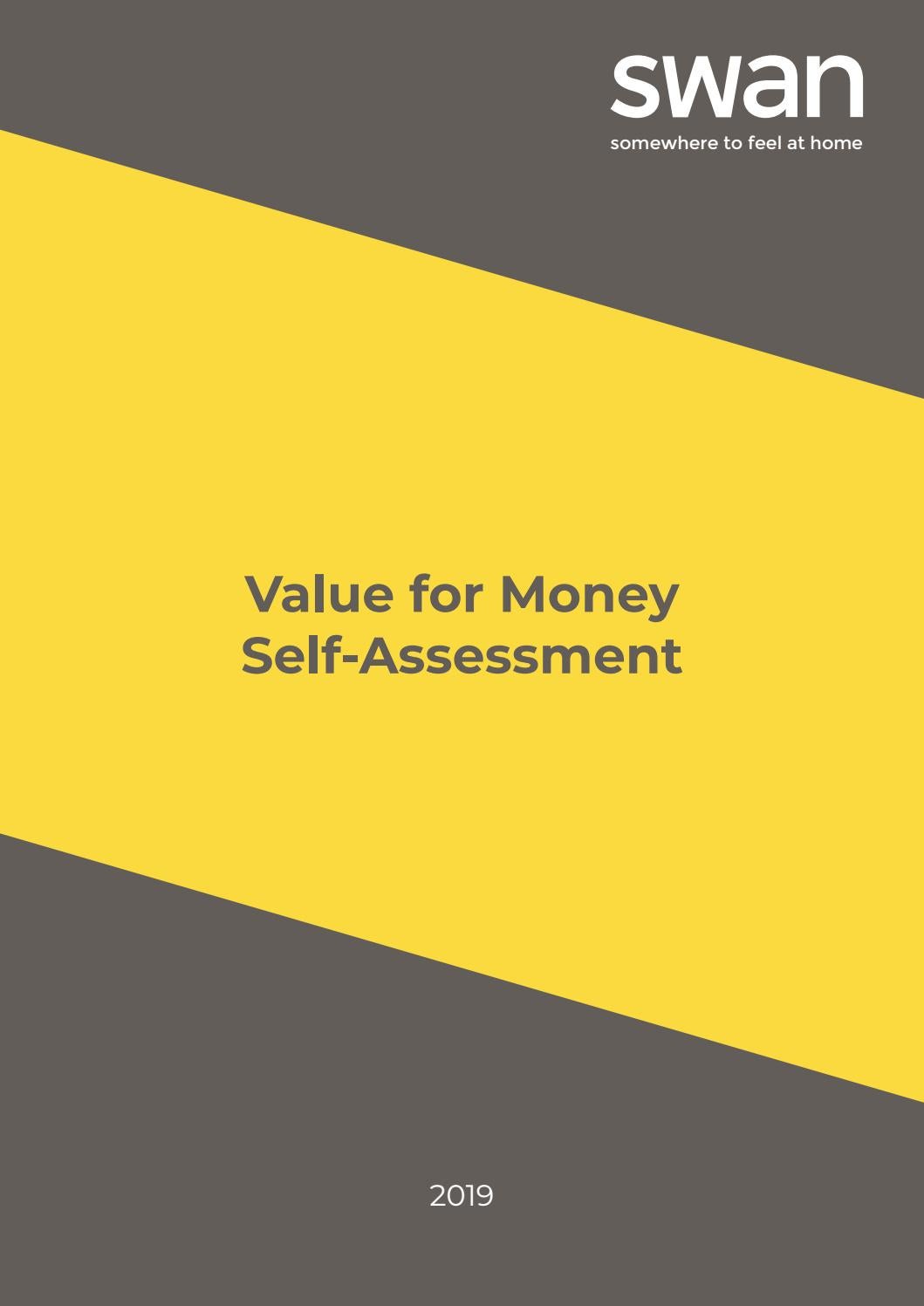 Swan Housing Association Value for Money Self-Assessment 2019 by Swan ...