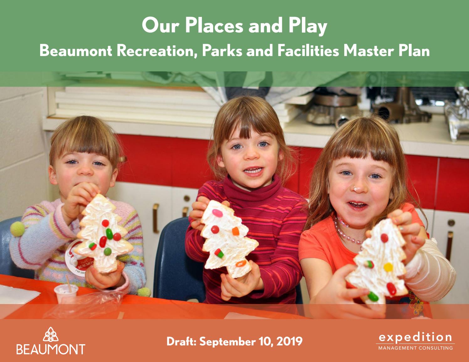 Our Places and Play - Recreation Parks and Facility Draft Master Plan ...
