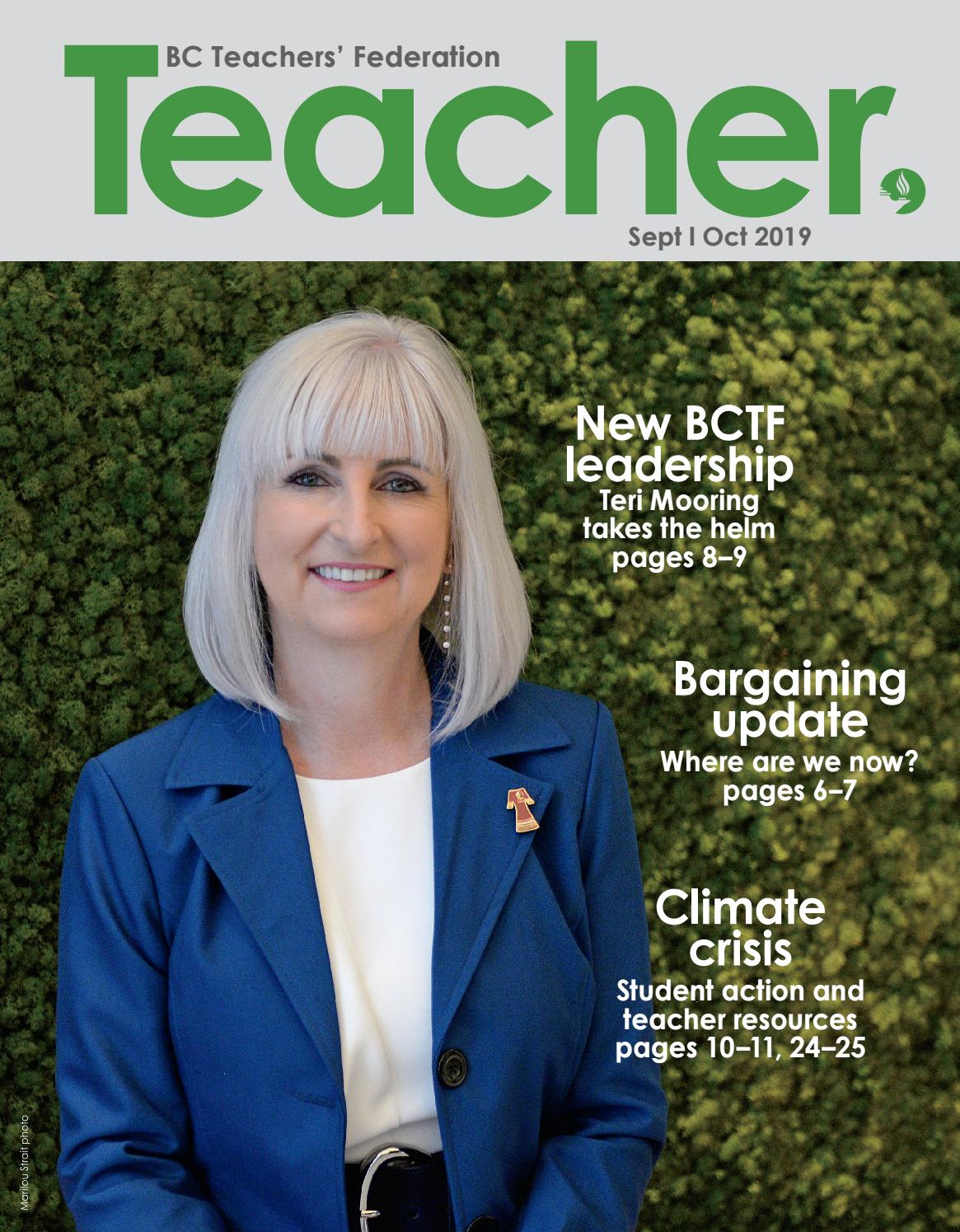 Teacher magazine September 2019 by BC Teachers' Federation - Issuu