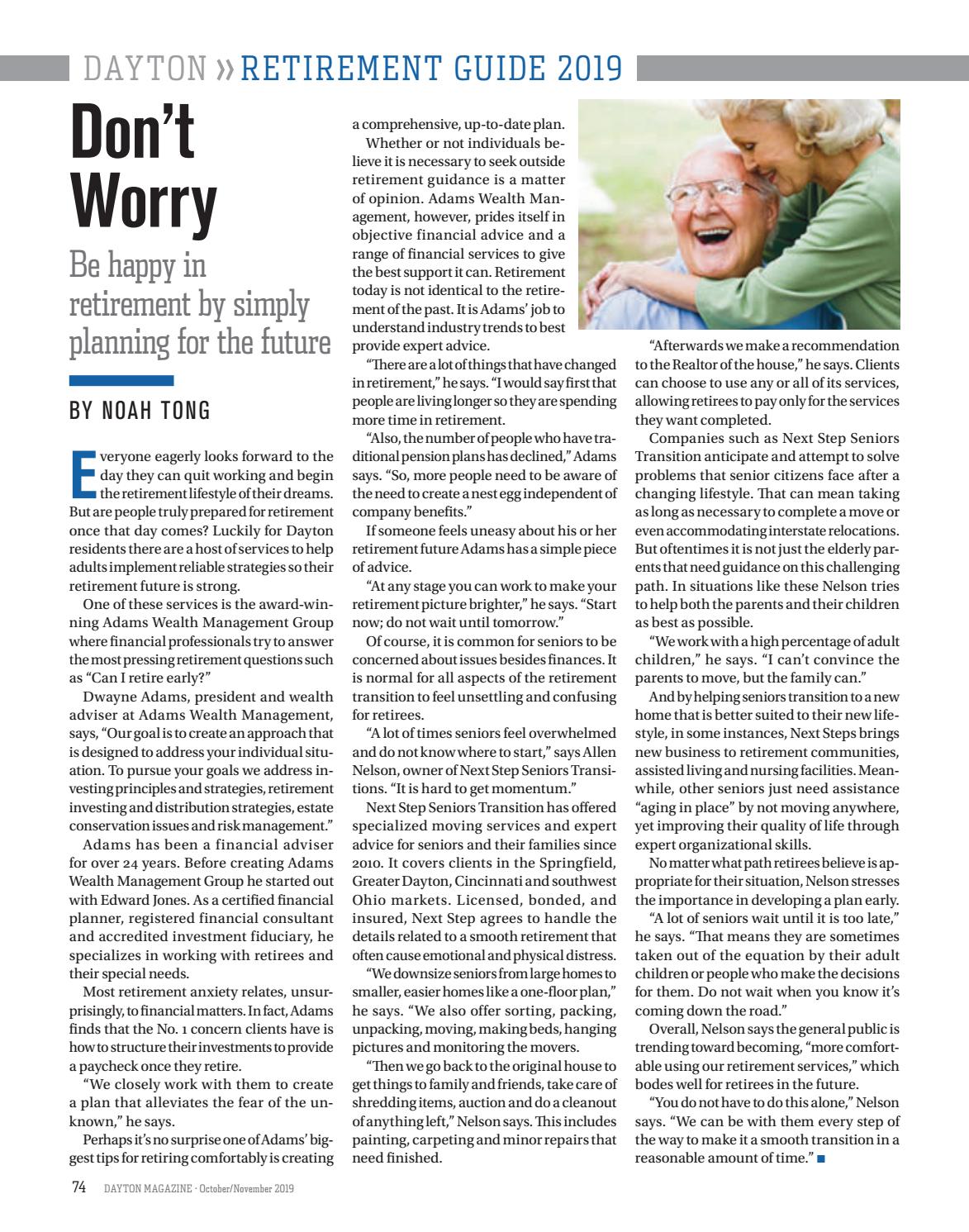 Guide to Retirement 2019 by Cincy Magazine - Issuu