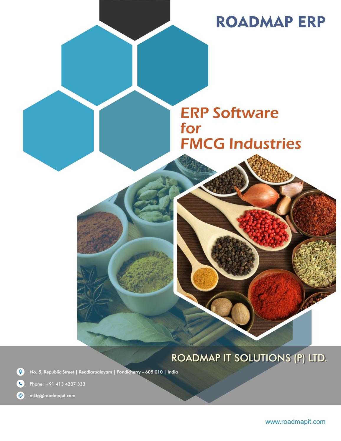 Casestudy - ERP Software for FMCG by Roadmap ERP - Issuu
