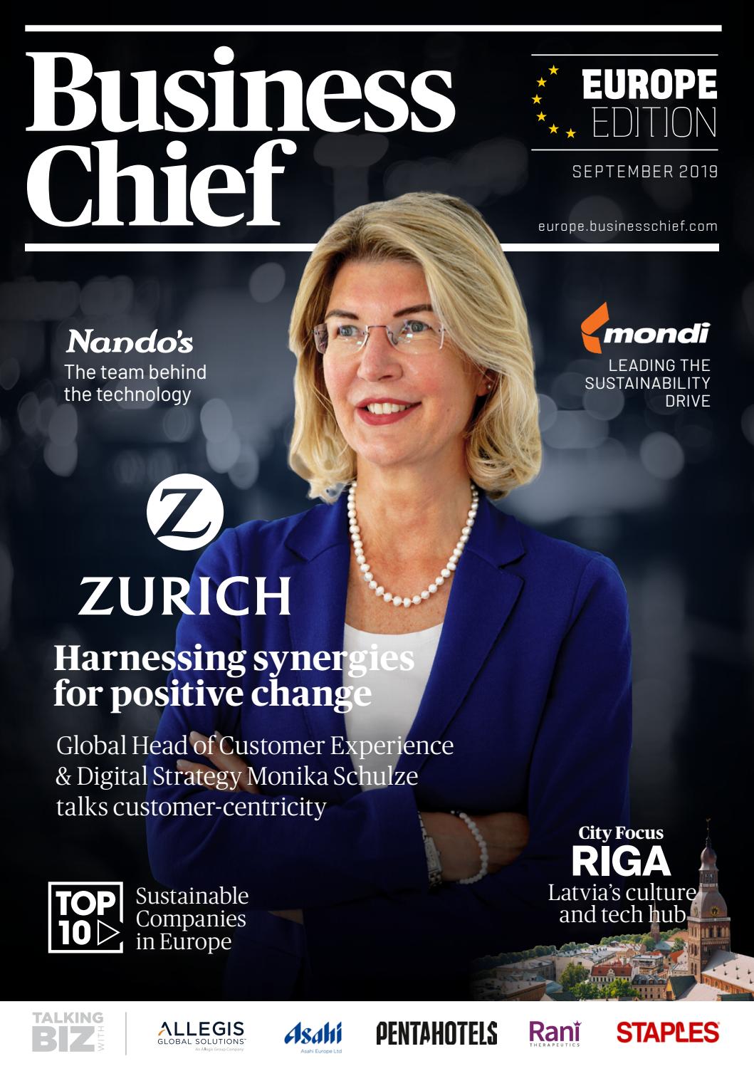 Business Chief Europe Magazine – September 2019 by Business Chief ...