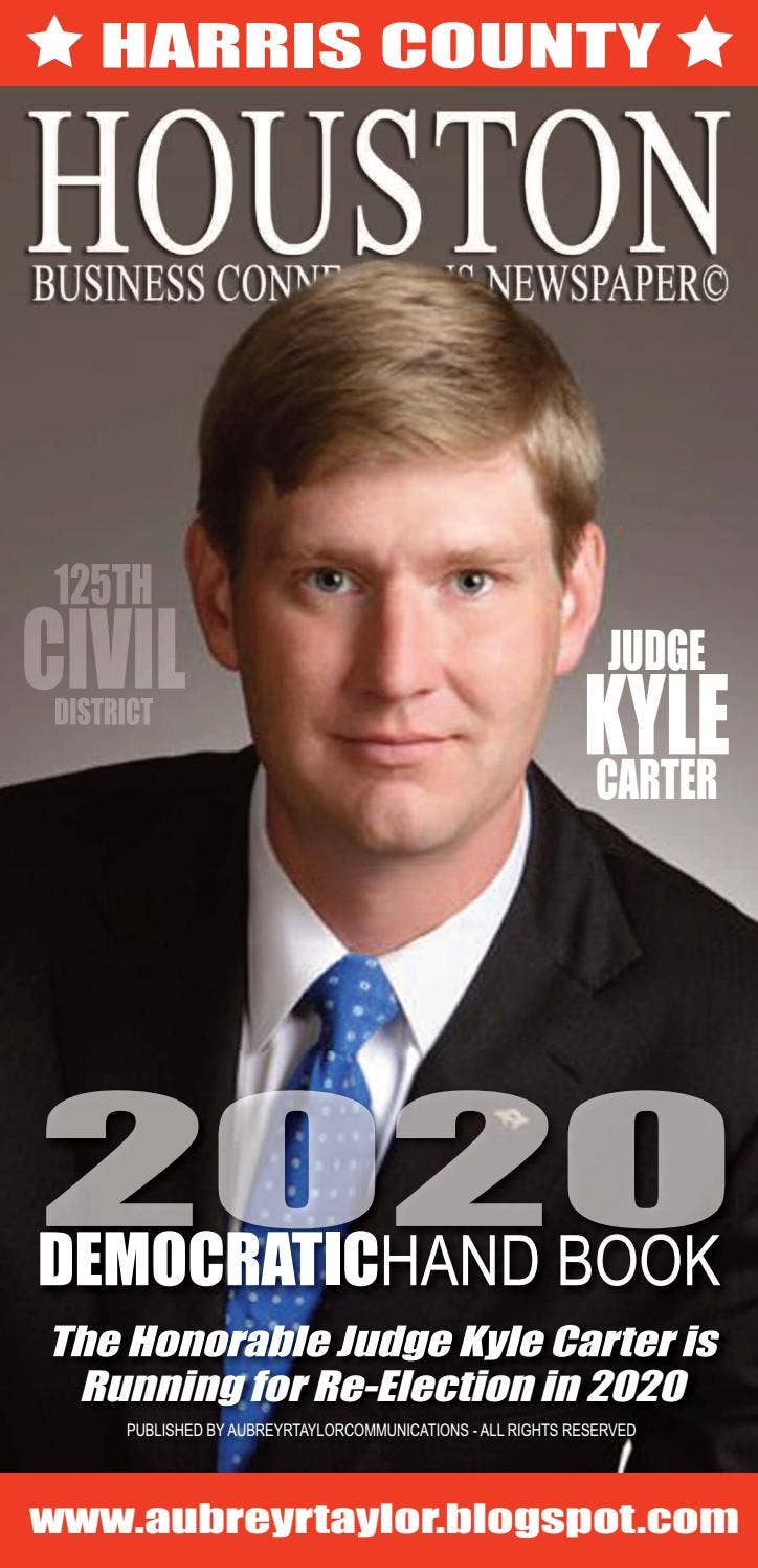 Judge Kyle Carter for the 125th Civil District Court in Harris County ...
