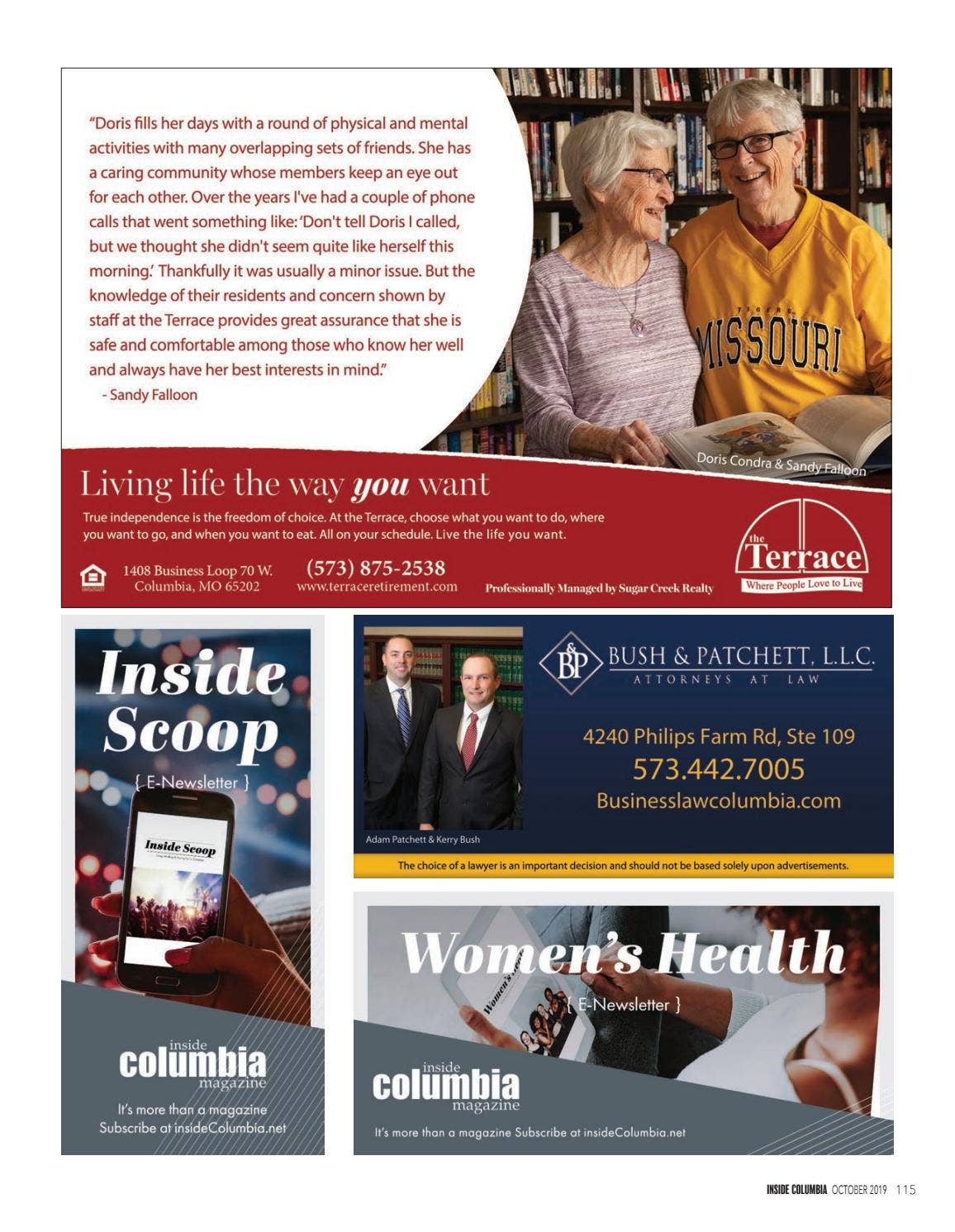 Inside Columbia Magazine October 2019 by Inside Columbia Magazine - Issuu