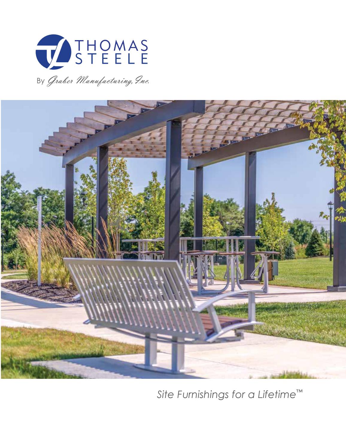 Thomas Steele Site Furnishings Catalog by Graber Manufacturing, Inc - Issuu
