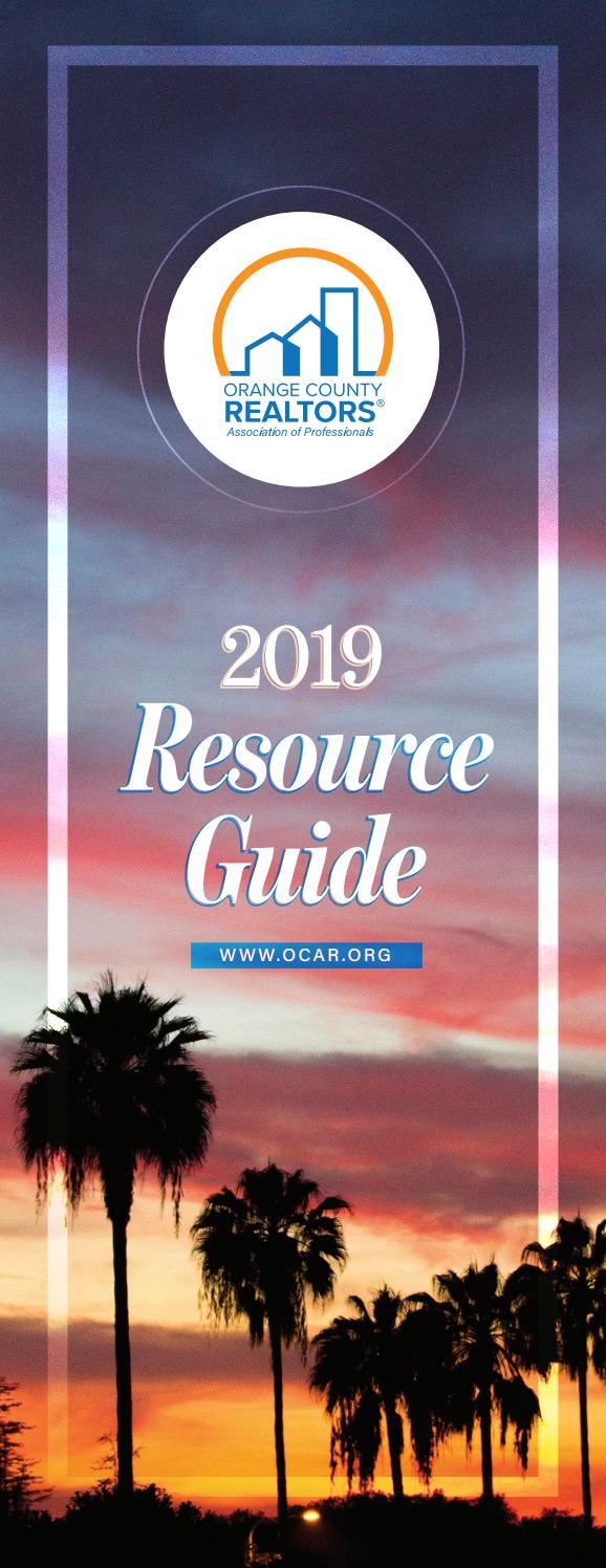 2019 Resource Guide by Orange County REALTORS® - Issuu