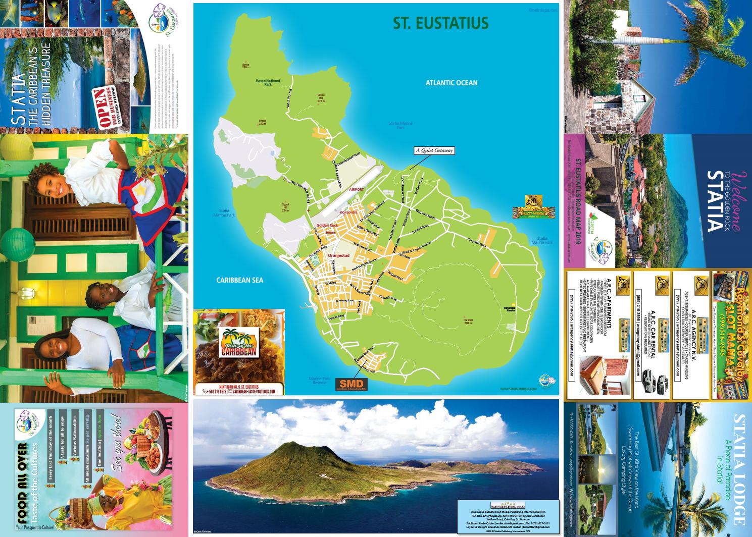 Map of Statia ONLINE with links to advertisers websites by media ...