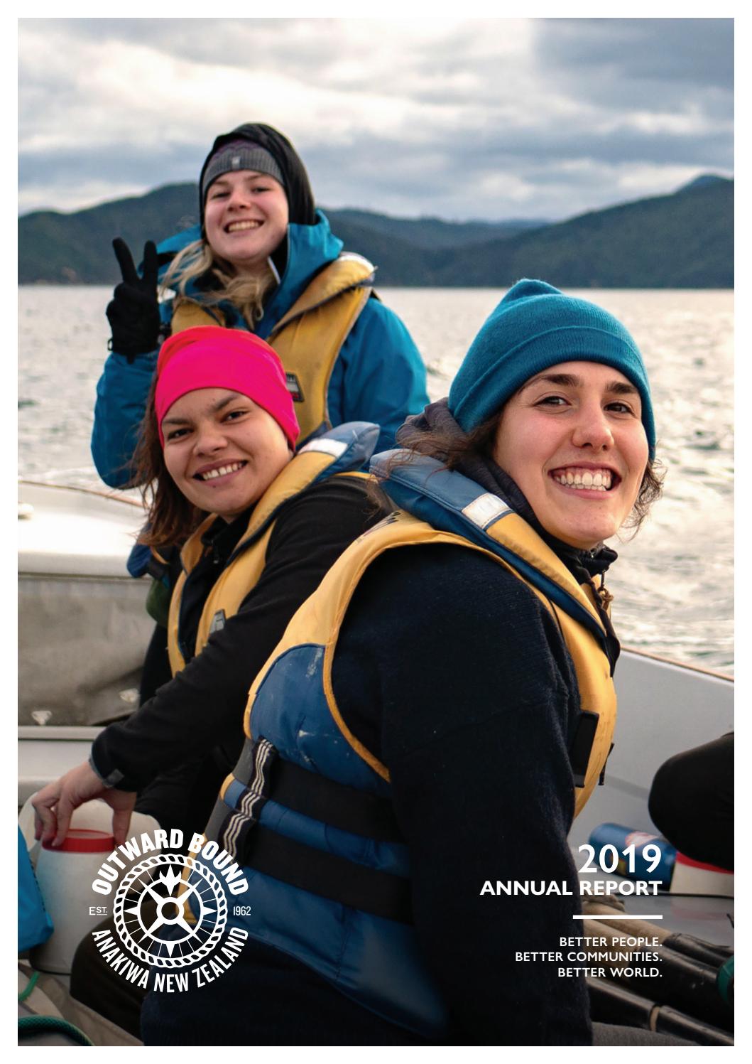 Outward Bound NZ - Annual Report 2019 by OutwardBoundNewZealand - Issuu