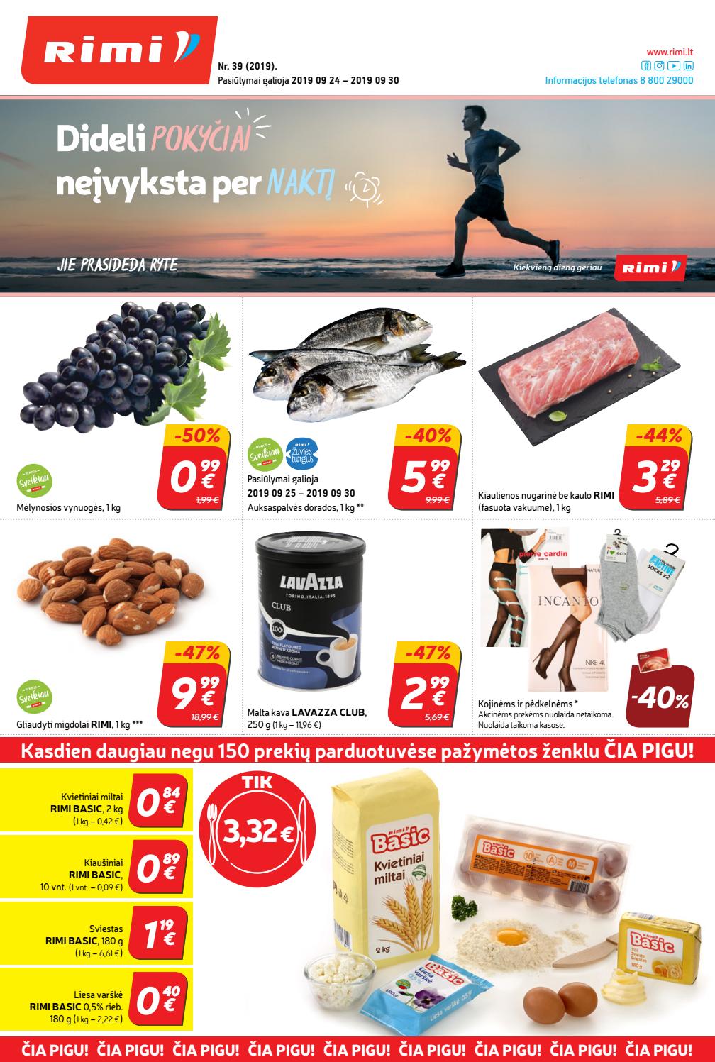 Rimi Mini Akcijas Buklets Un Atleides No 20191120 Uz