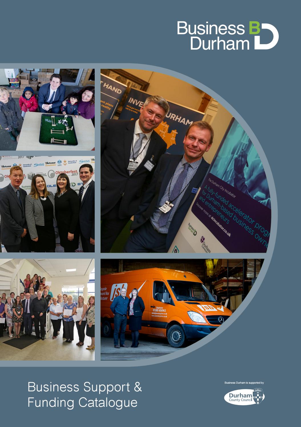 Business Durham Support Programme by DCC Design and Print - Issuu