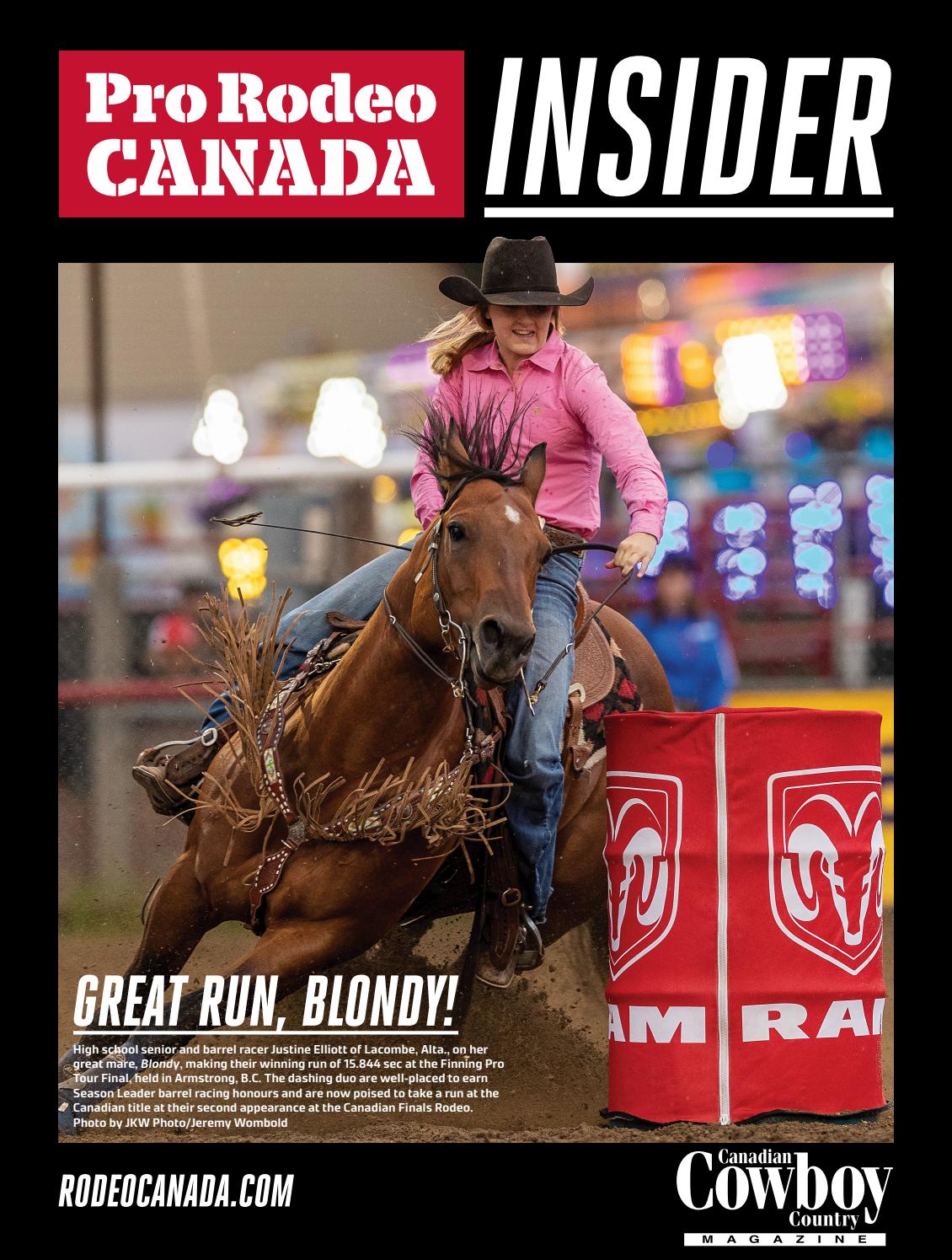 Pro Rodeo Canada Insider Oct/Nov 2019 by Tanner Young Publishing Group ...