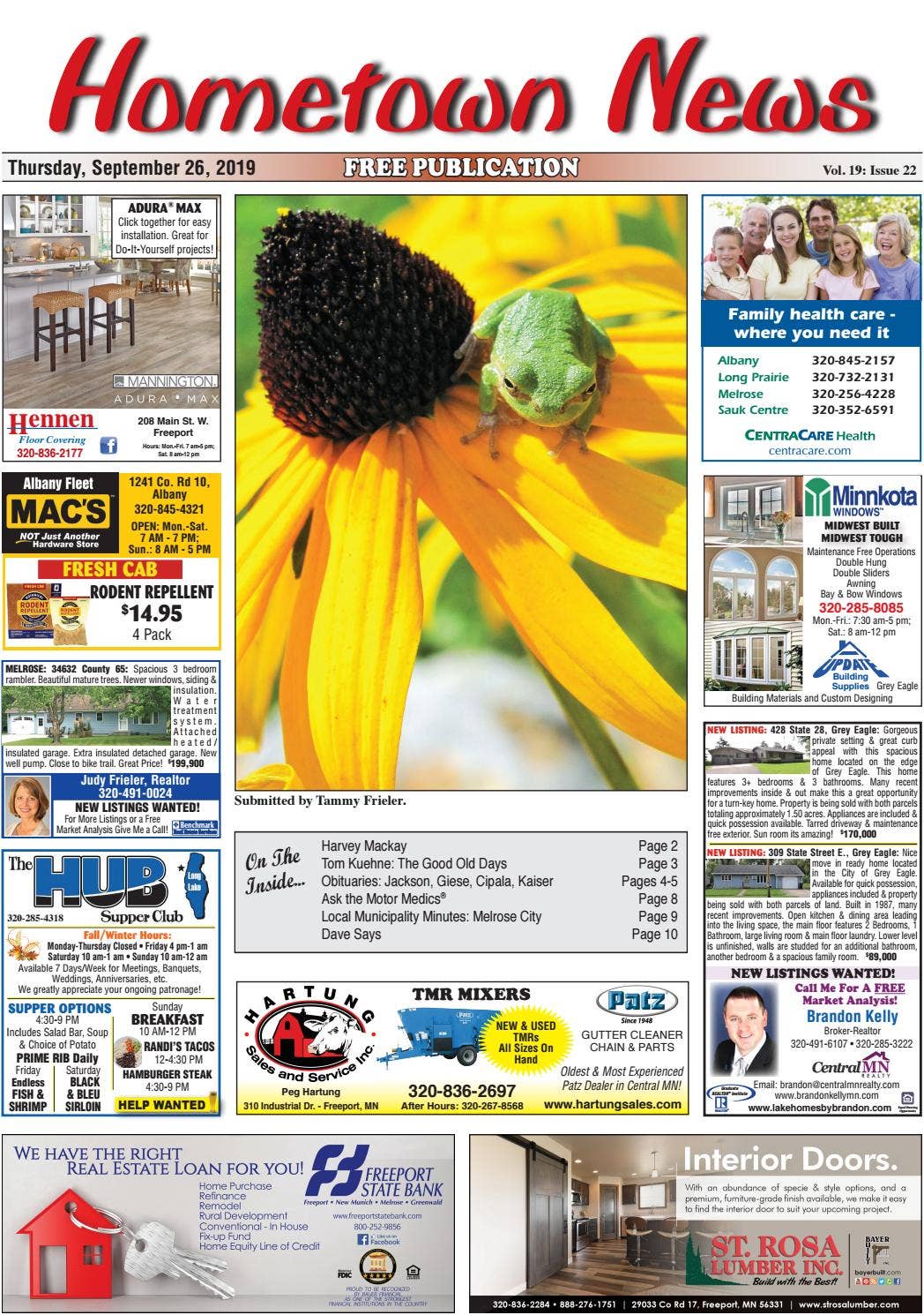 Hometown News September 26, 2019 by Hometown News - Issuu