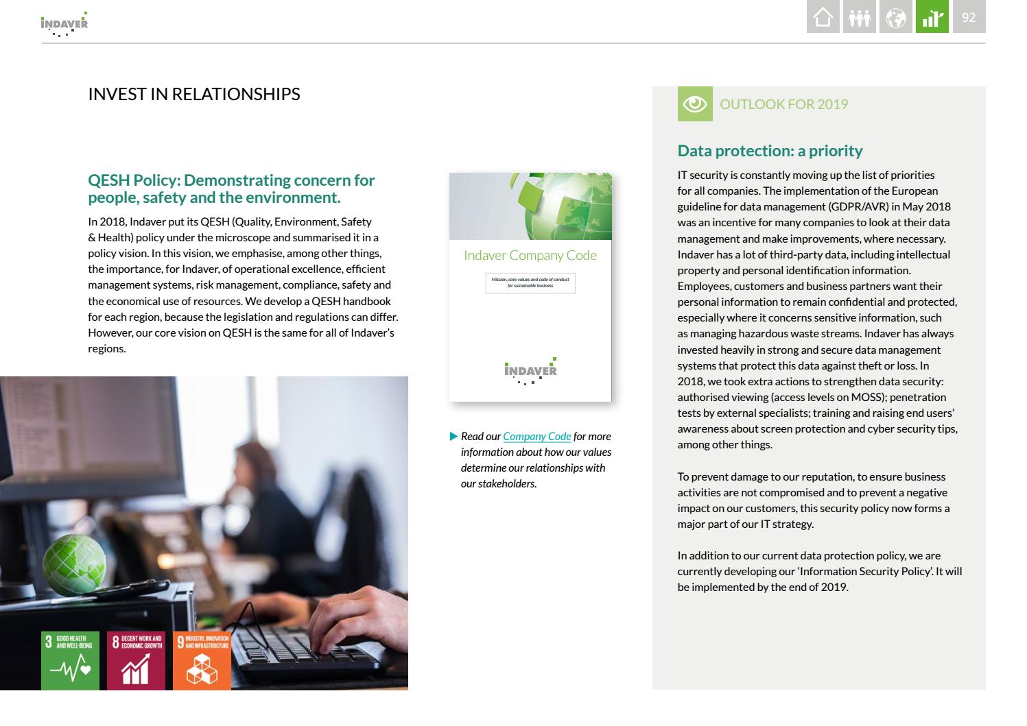 Indaver Sustainability report by Indaver - Issuu