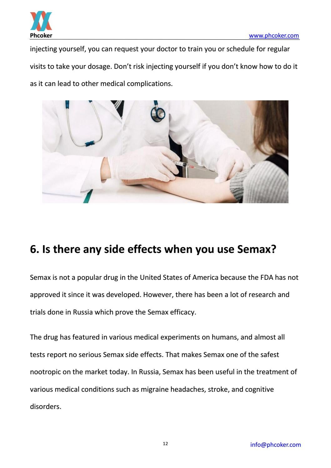 Top 7 Benefits of Semax You Should Know Before Use by Phcoker powder ...