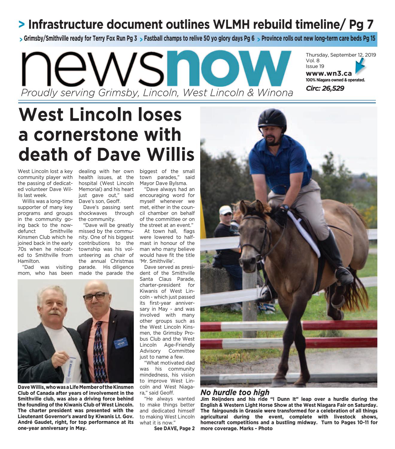 NewsNow E-Edition September 12 2019 by newsnow Niagara - Issuu