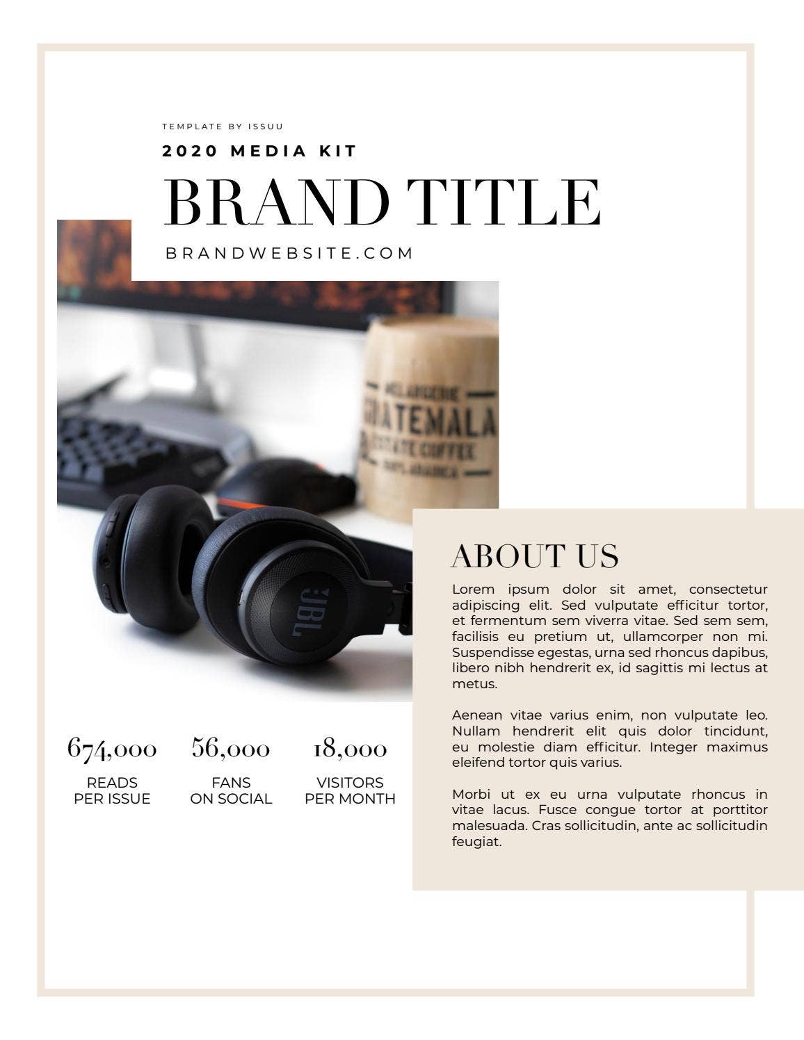Issuu | Free Media Kit Template by Issuu Official - Issuu