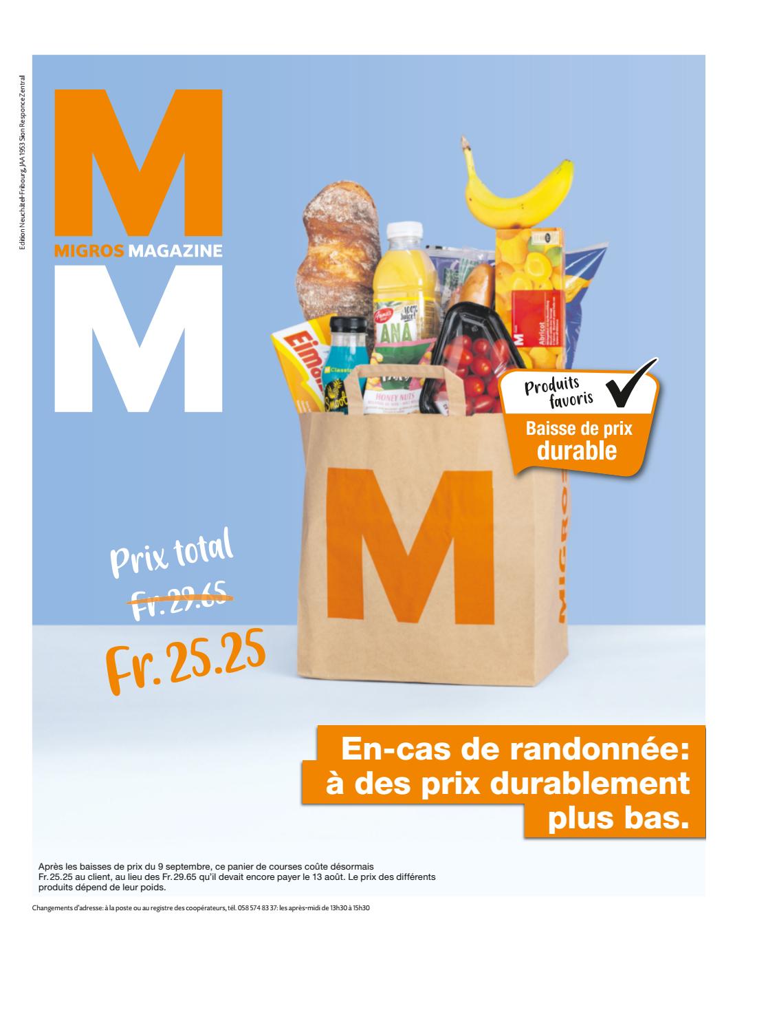 Migros-Magazin-40-2019-f-NE by Migros-Genossenschafts-Bund - Issuu