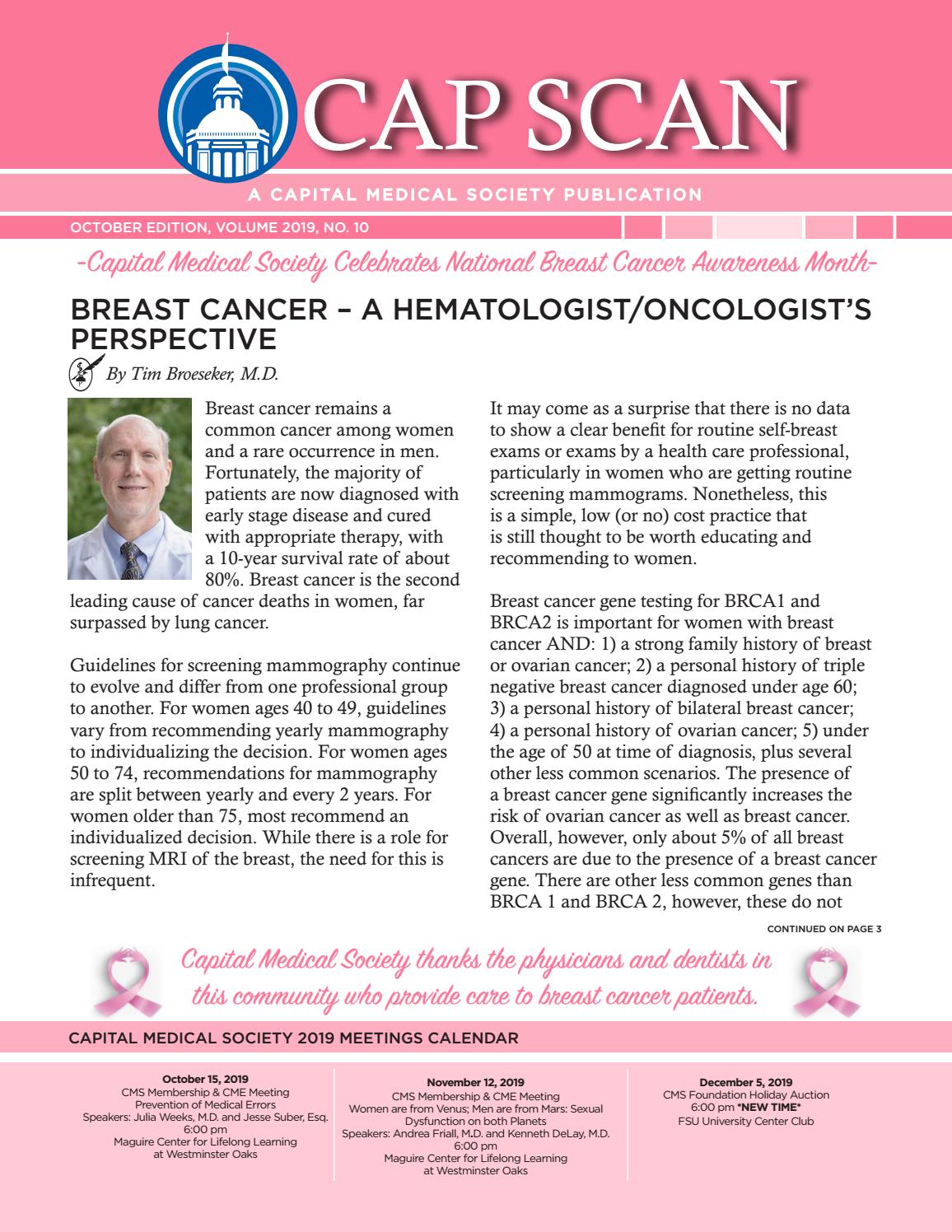 Cap Scan - October 2019 by Capital Medical Society - Issuu