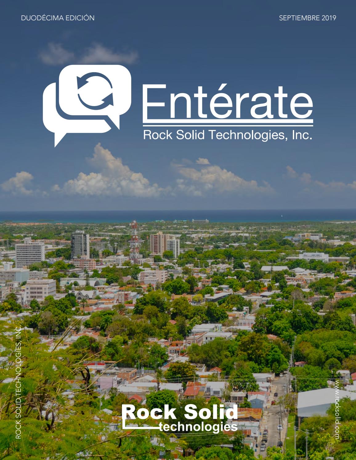 Entérate duodécima edición by Rock Solid Technologies - Issuu