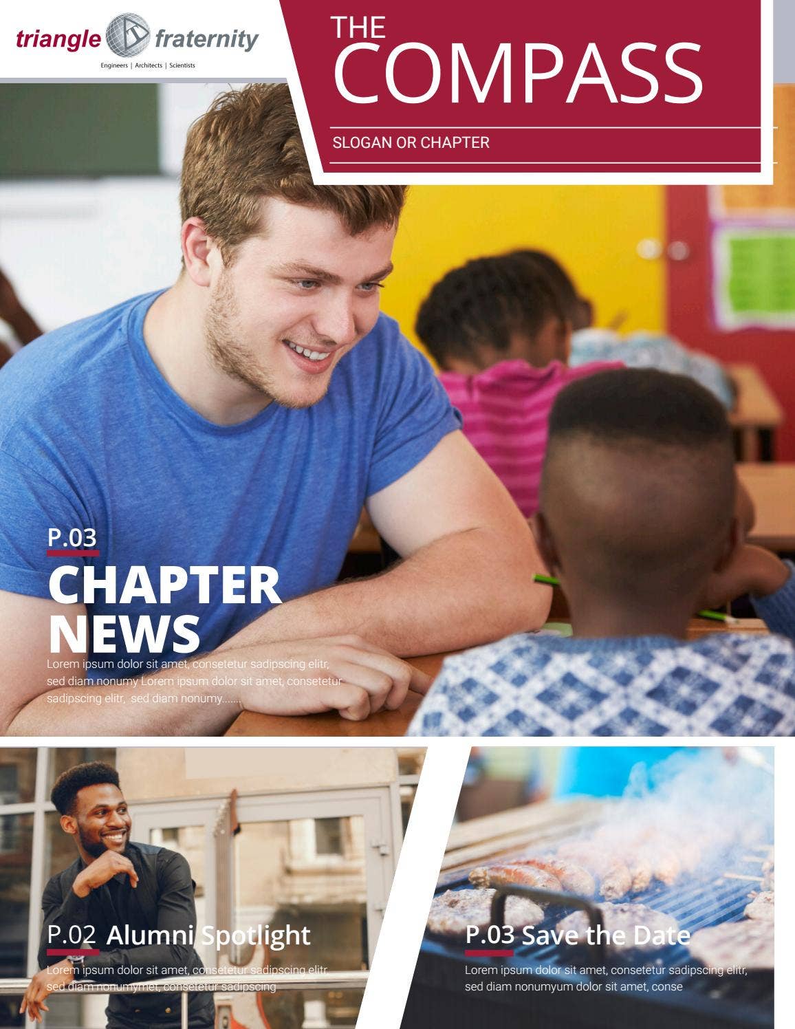 Alumni Newsletter Demo by Triangle Fraternity - Issuu