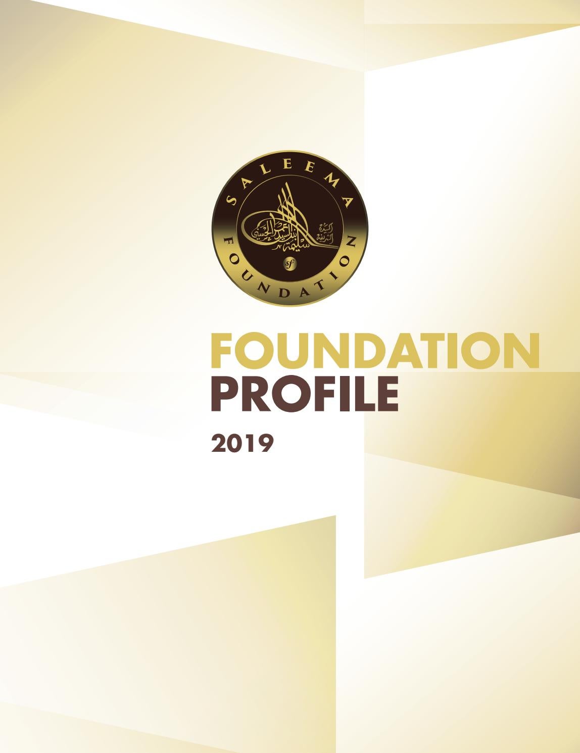 Saleema Foundation Profile 2019 by Aulia Fajri - Issuu