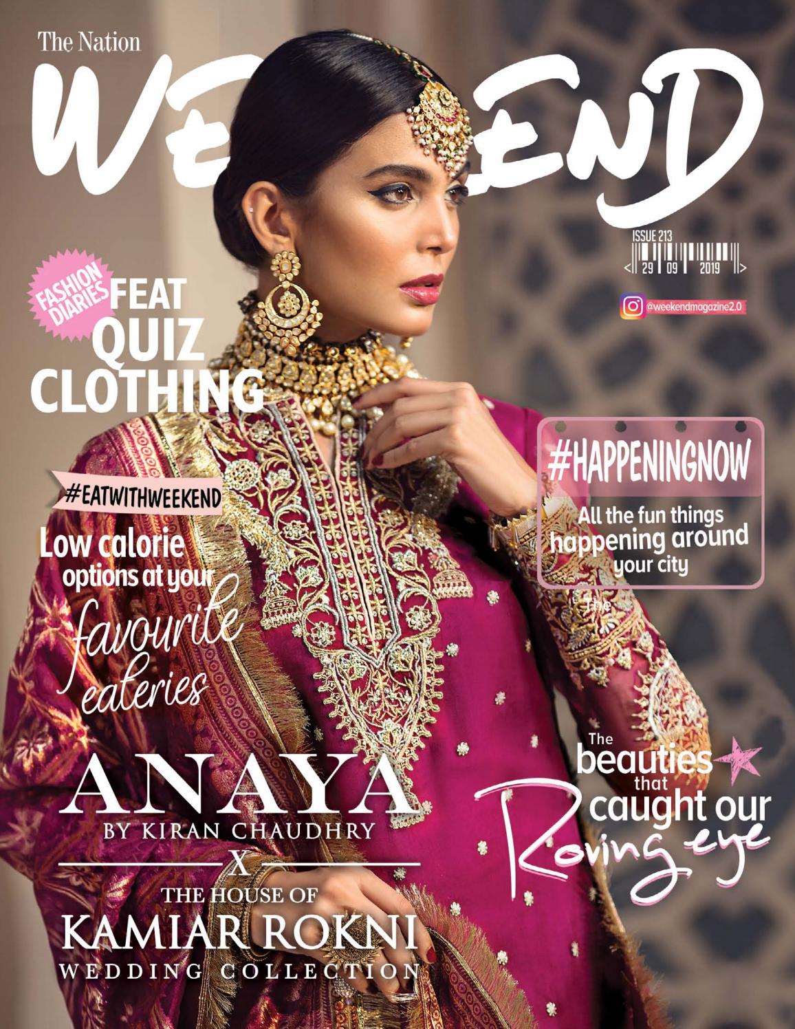 Weekend Magzine 29 September, 2019 by Weekend - Issuu