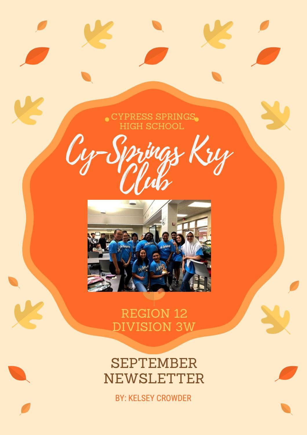 Cypress Springs High School ll D3W ll September Newsletter by Cy ...