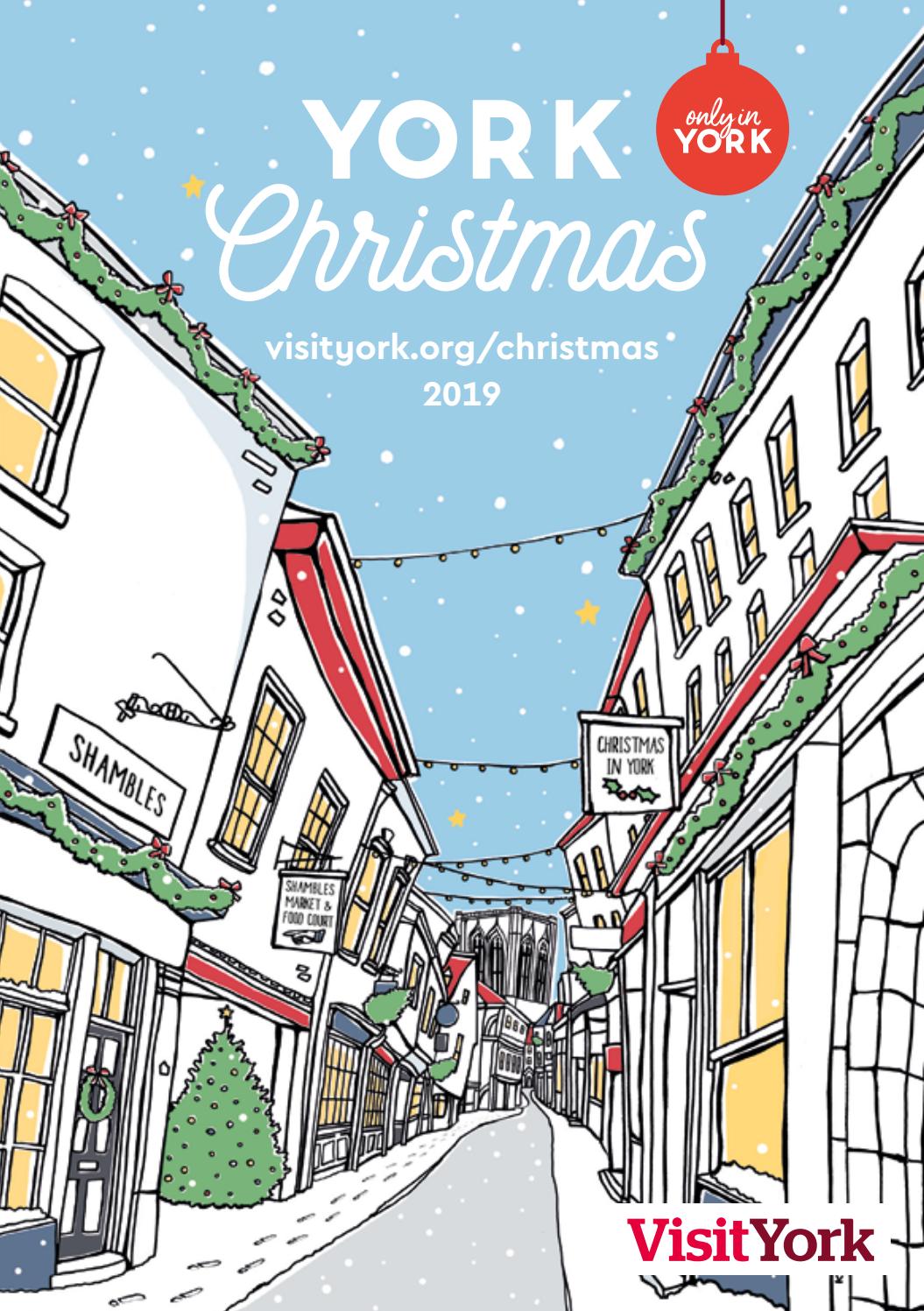 York Christmas Guide 2019 by Visit York - Issuu
