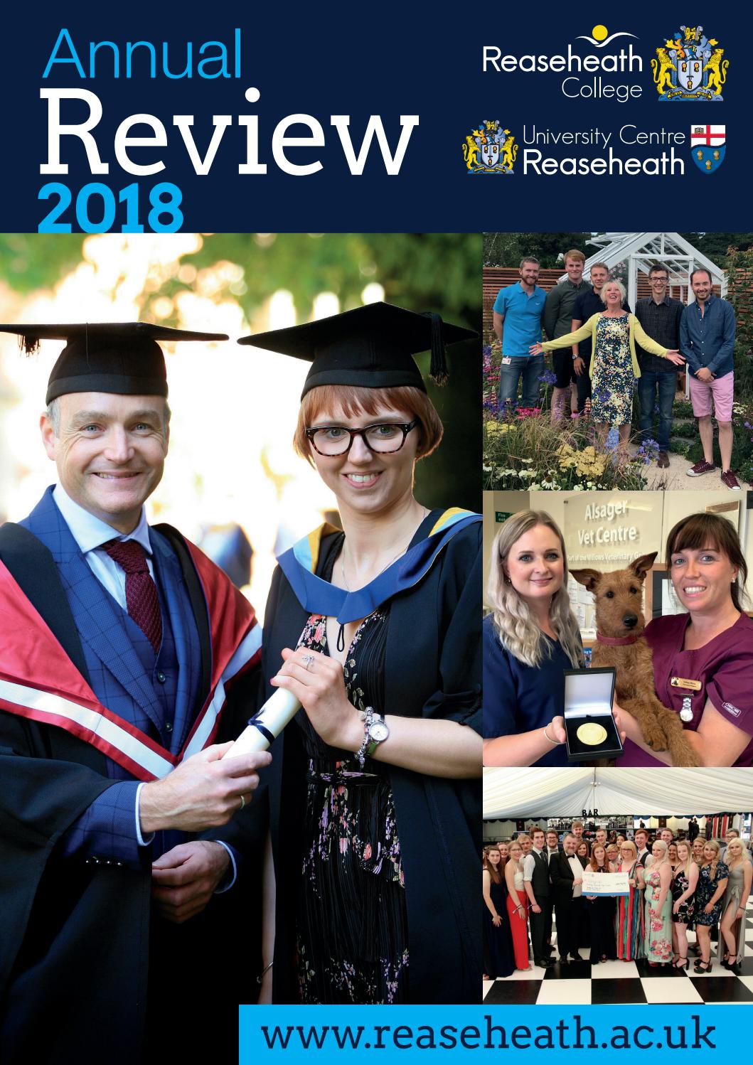 Annual Review 2018 by Reaseheath College - Issuu