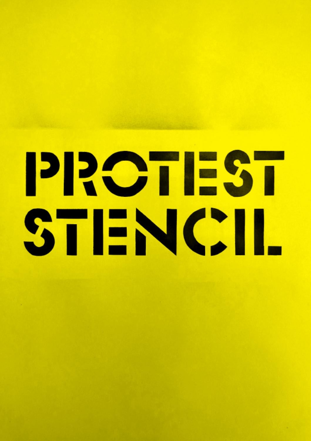 Protest Stencil by Dog Section Press - Issuu