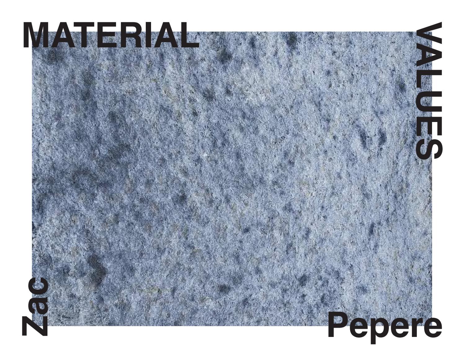 Material Values by Zac Pepere by The New School - Issuu