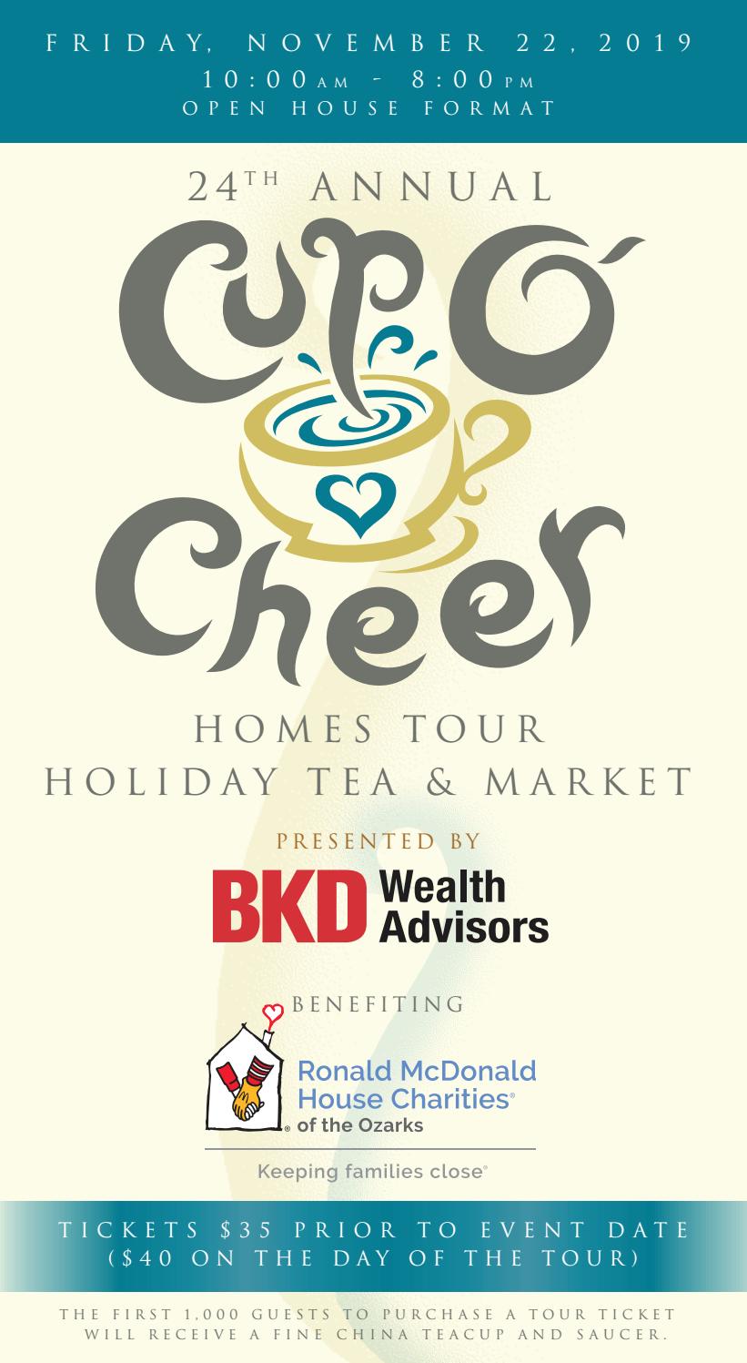 Cup O'Cheer Holiday Homes Tour Brochure 2019 by RMHC of the Ozarks, Inc ...