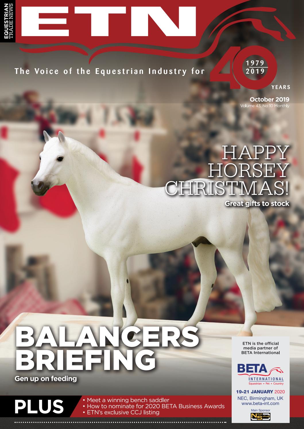 ETN (Equestrian Trade News) - October 2019 by ETN (Equestrian Trade ...