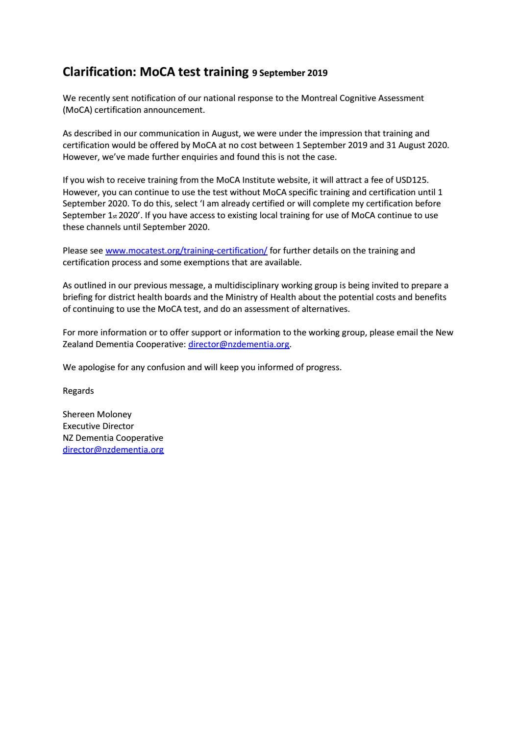 MOCA Training Clarification by WBOP PHO - Issuu