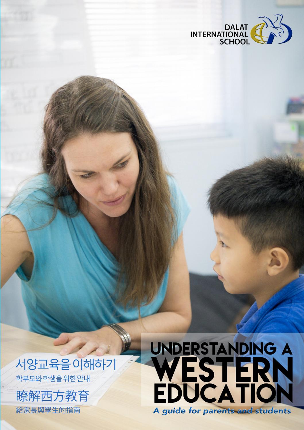 Understanding a Western Education Handbook by Dalat International ...