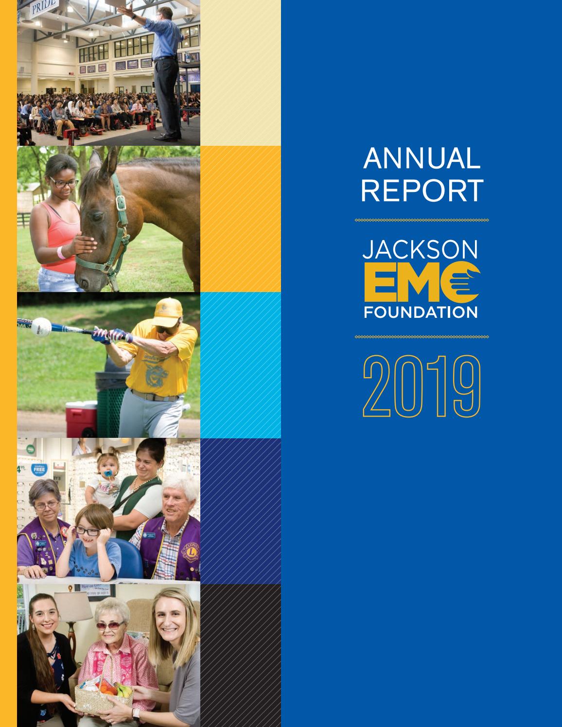 2019 Jackson EMC Foundation Annual Report by Jackson EMC - Issuu