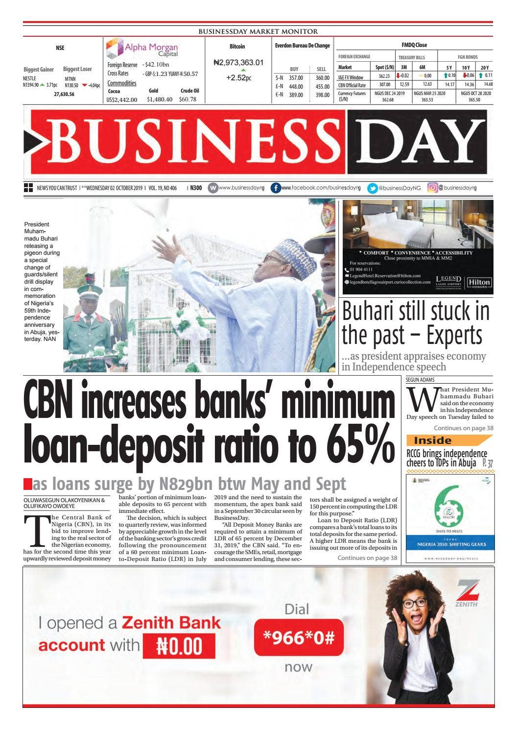 BusinessDay 02 Oct 2019 by BusinessDay - Issuu