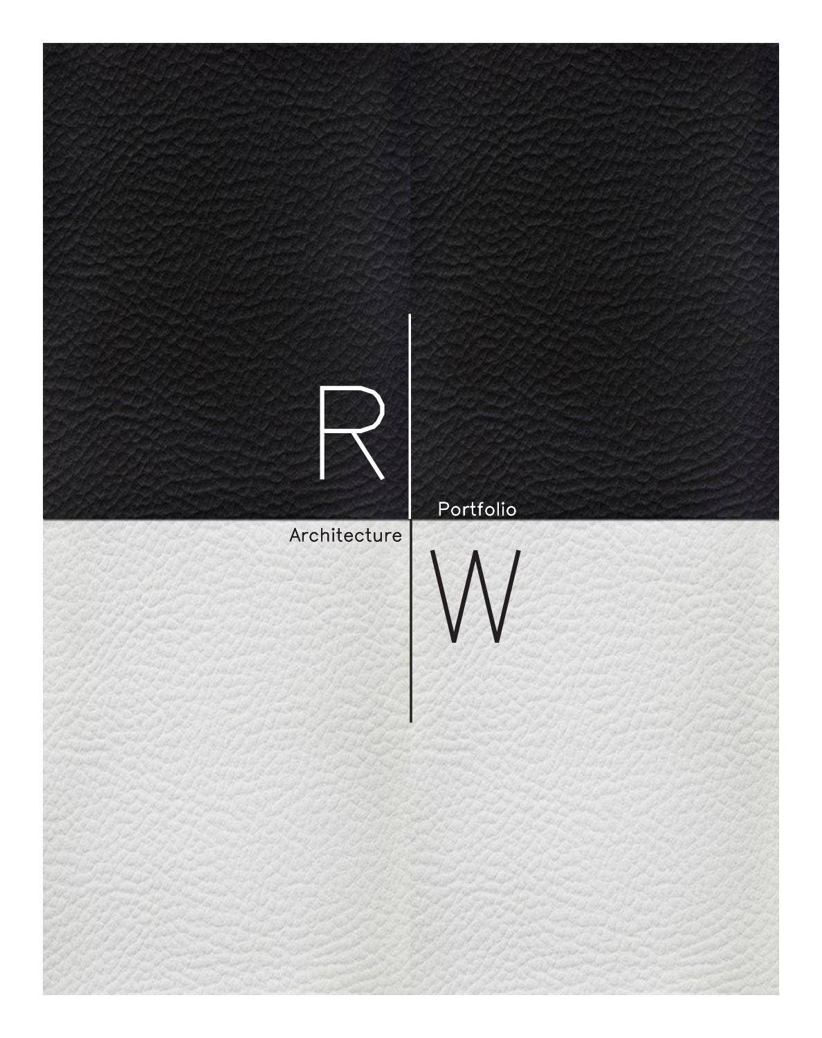 Ryan Wikfors Architecture Portfolio MK2 by RWikfors - Issuu