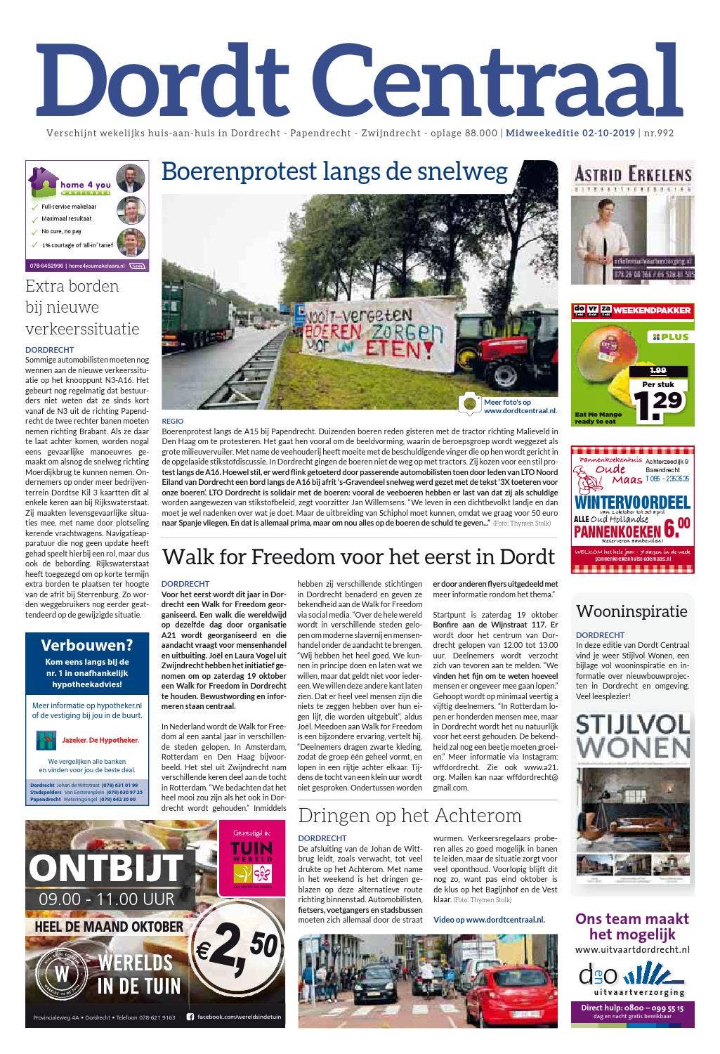 Midweekeditie Week 40 2019 by DordtCentraal - Issuu