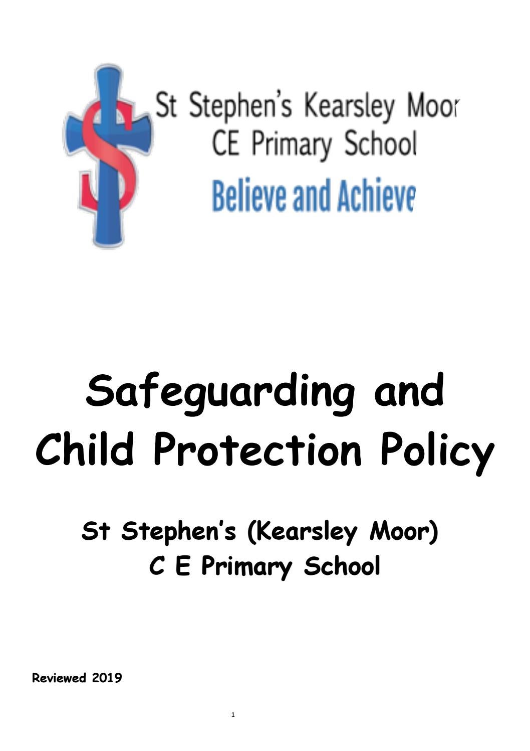 Safeguarding & Child Protection Policy by Schudio - Issuu