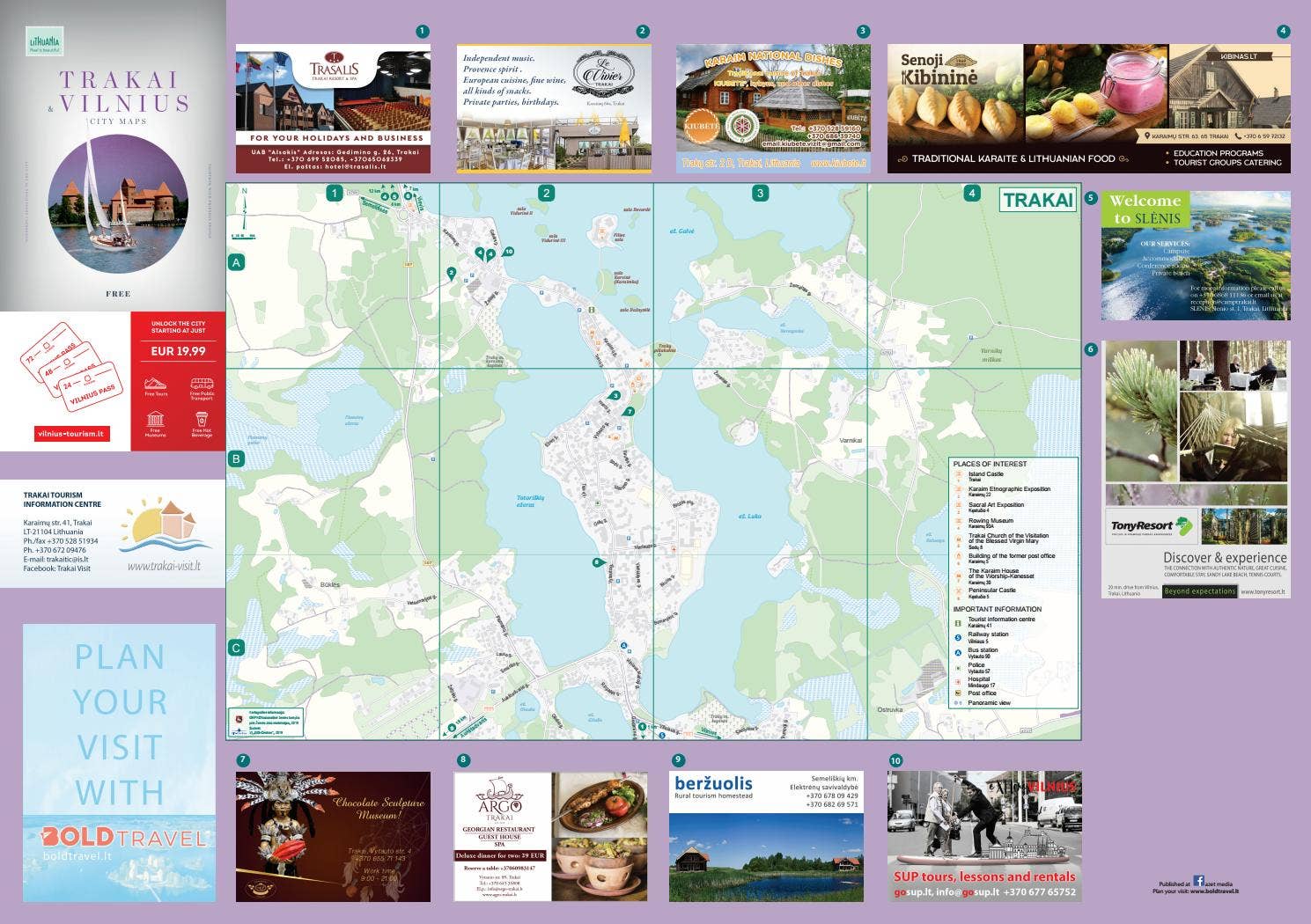 Trakai City map 2019 by Rytis Pajaujis - Issuu