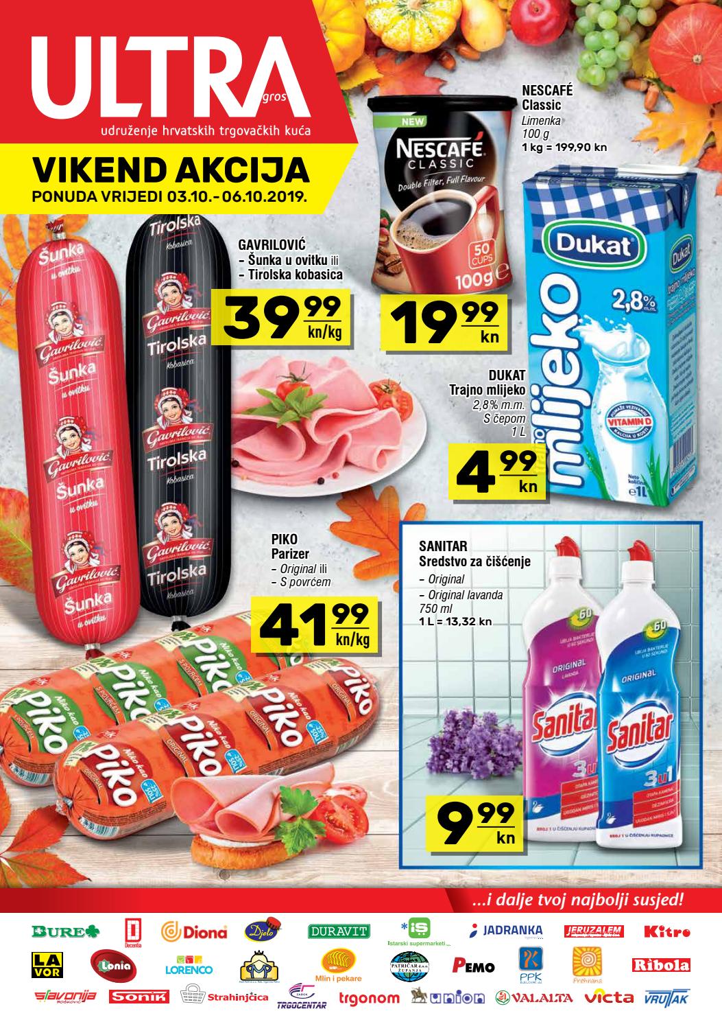 ULTRA VIKEND AKCIJA 3.10. - 6.10.2019. by Ultra gros d.o.o. - Issuu