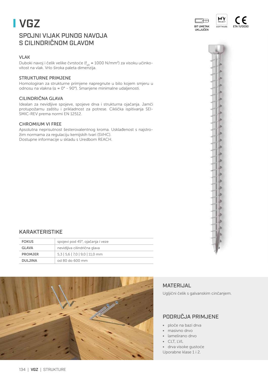 VIJCI I SPOJNI VIJCI ZA DRVO - HR by Rothoblaas - Issuu