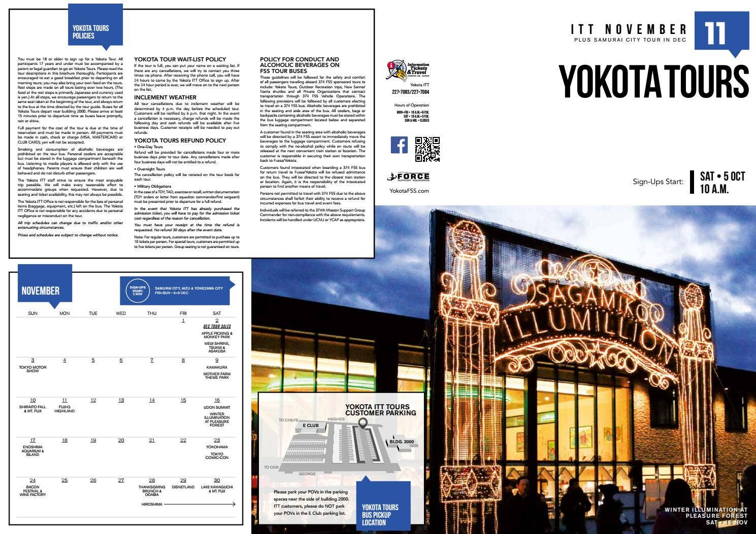 ITT Trips & Tours Brochure | November 2019 by yokotafss - Issuu