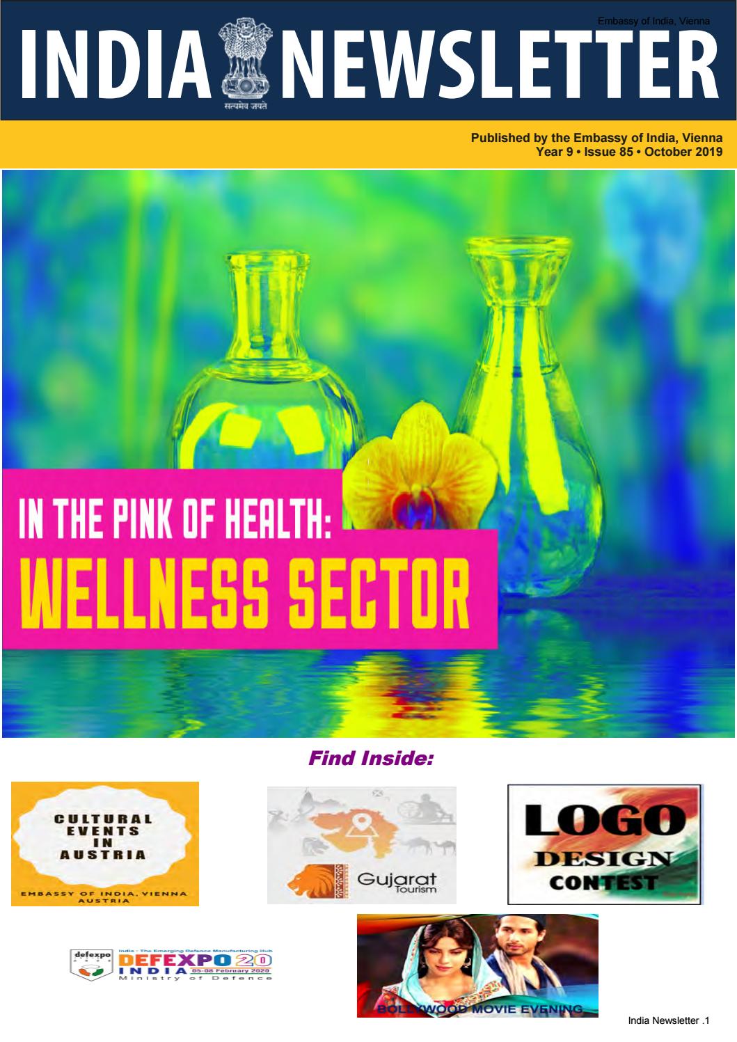 India Newsletter- October 2019 by Indian Embassy Vienna - Issuu