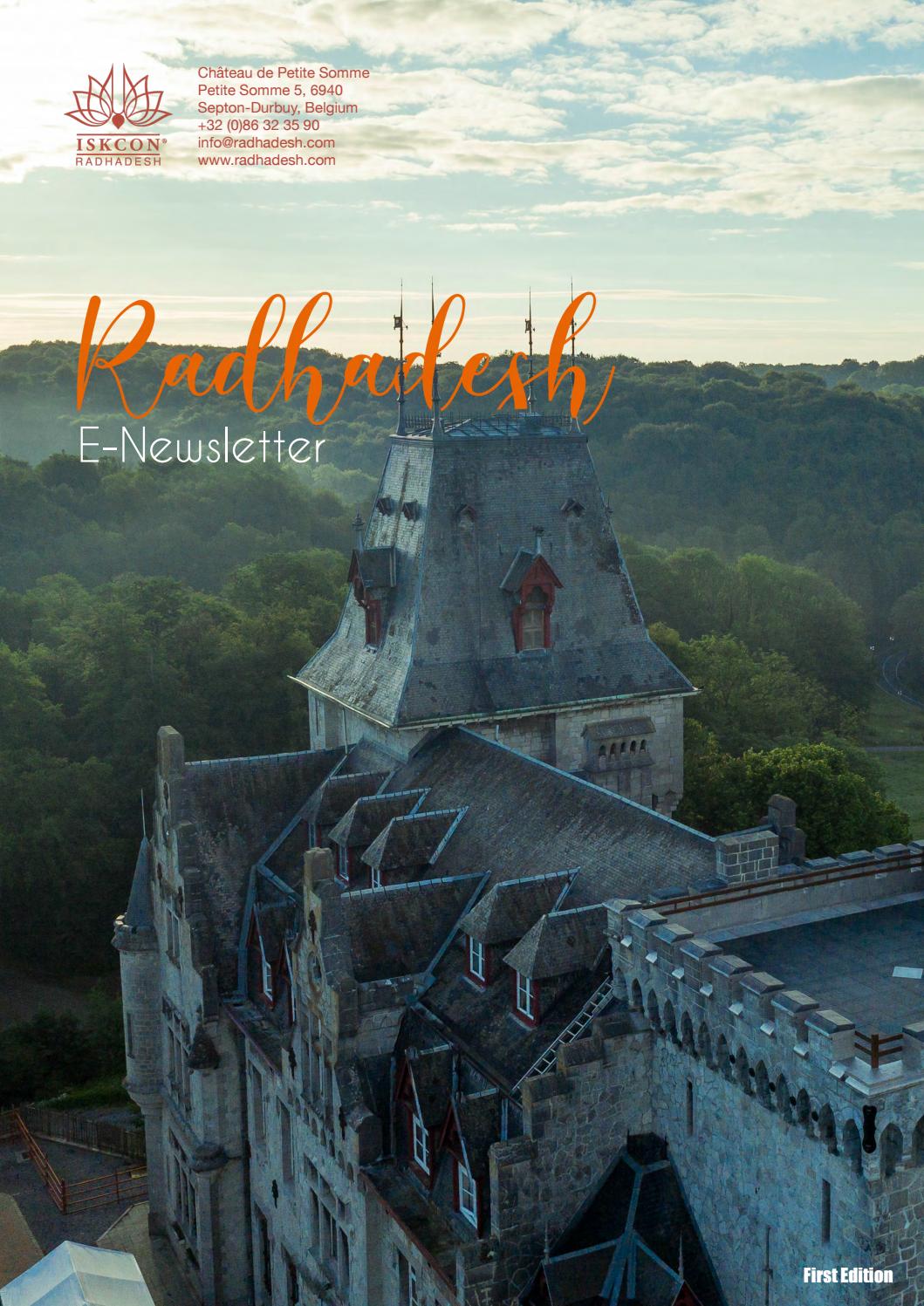 NL Radhadesh E-Newsletter, First Edition by Radhadesh - Domaine de ...